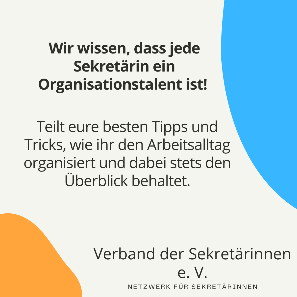 Die Power des Organisationstalents: Teilen Sie Ihre besten Tipps und Tricks für einen gut ...