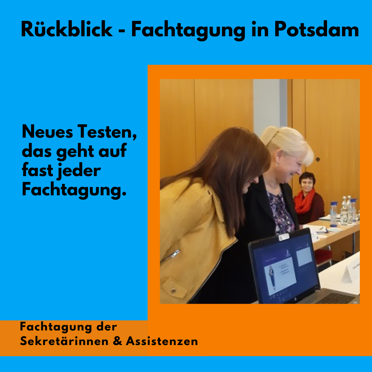 Rückblick Fachtagung in Potsam - Verband der Sekretärinnen e. V.